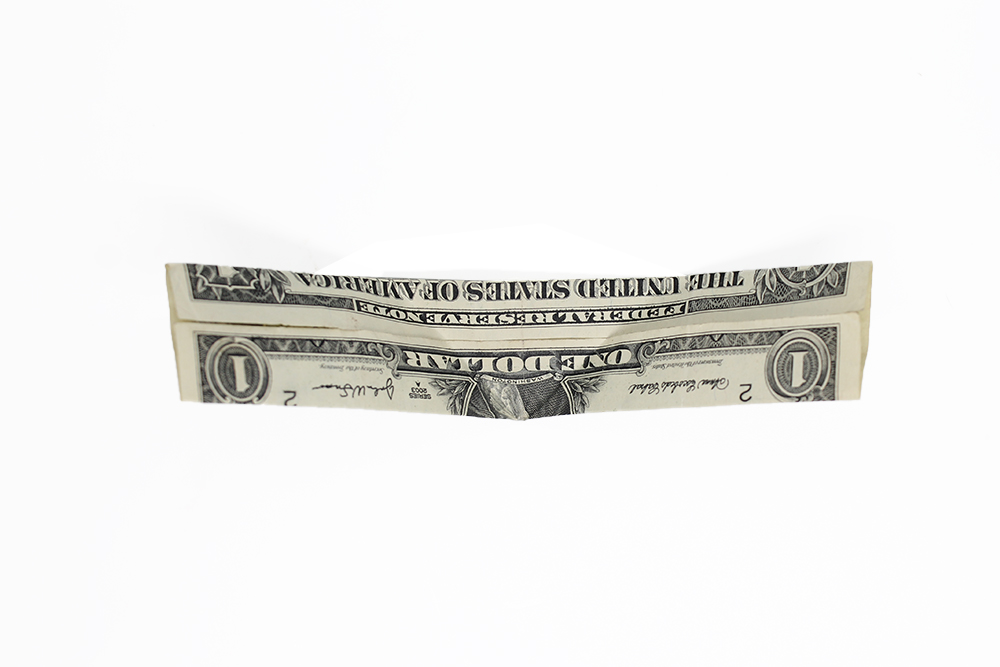 How to Fold a Dollar Bill into a Ring Instructions - diy-magazine.com